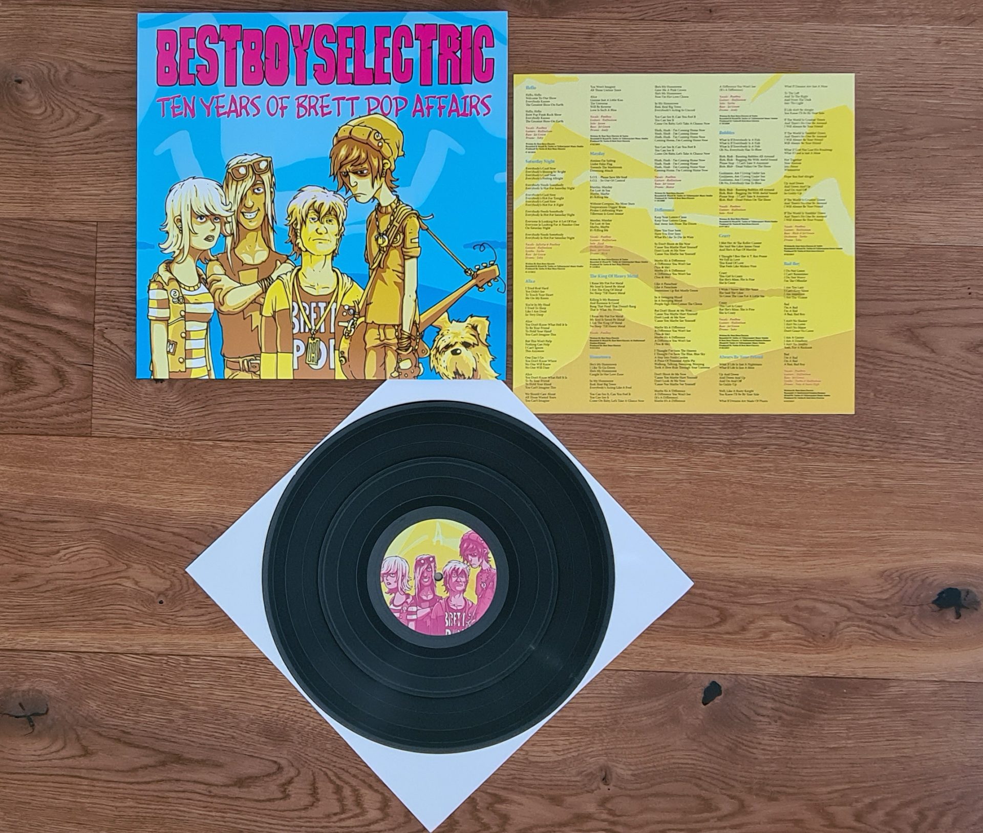 Bestboyselectric - Ten years of Brett Pop affairs | vinyl-keks.eu